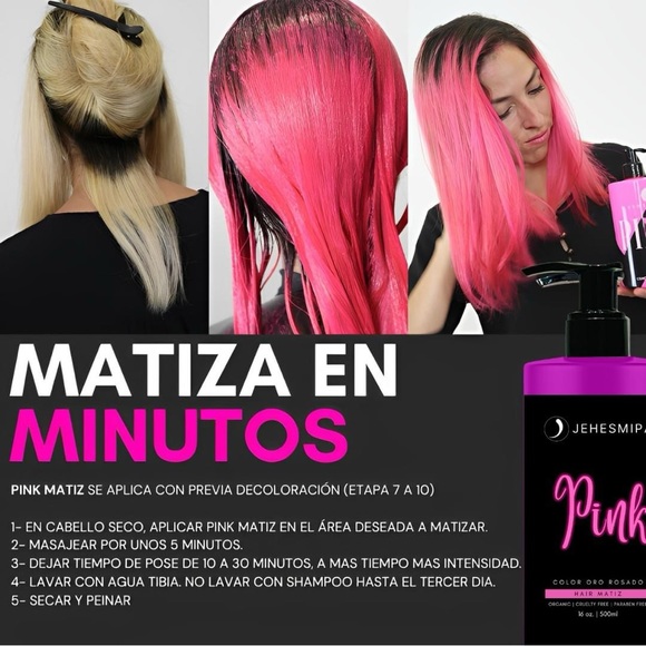 Jehezmipa | Hair | Pink Matiz For Hair | Poshmark
